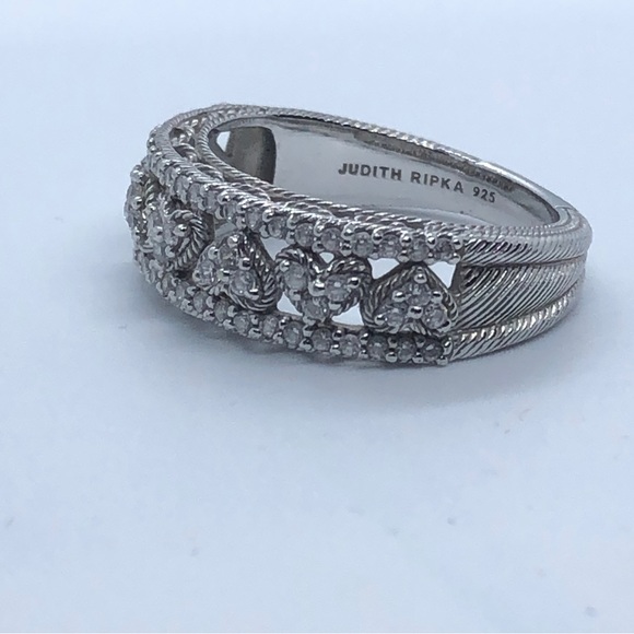 Judith Ripka | Jewelry | Judith Ripka Diamonique Band Dmq Stone Give ...